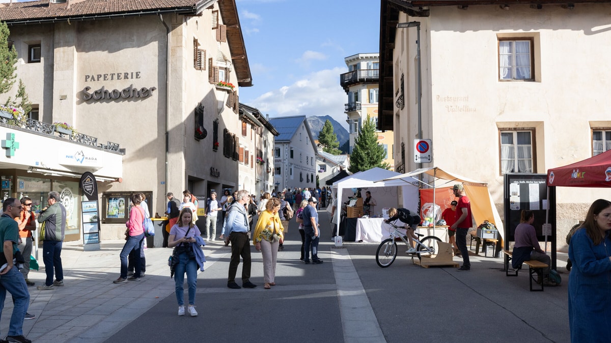 Laret-Markt | Veranstaltungen an der Flaniermeile Pontresina